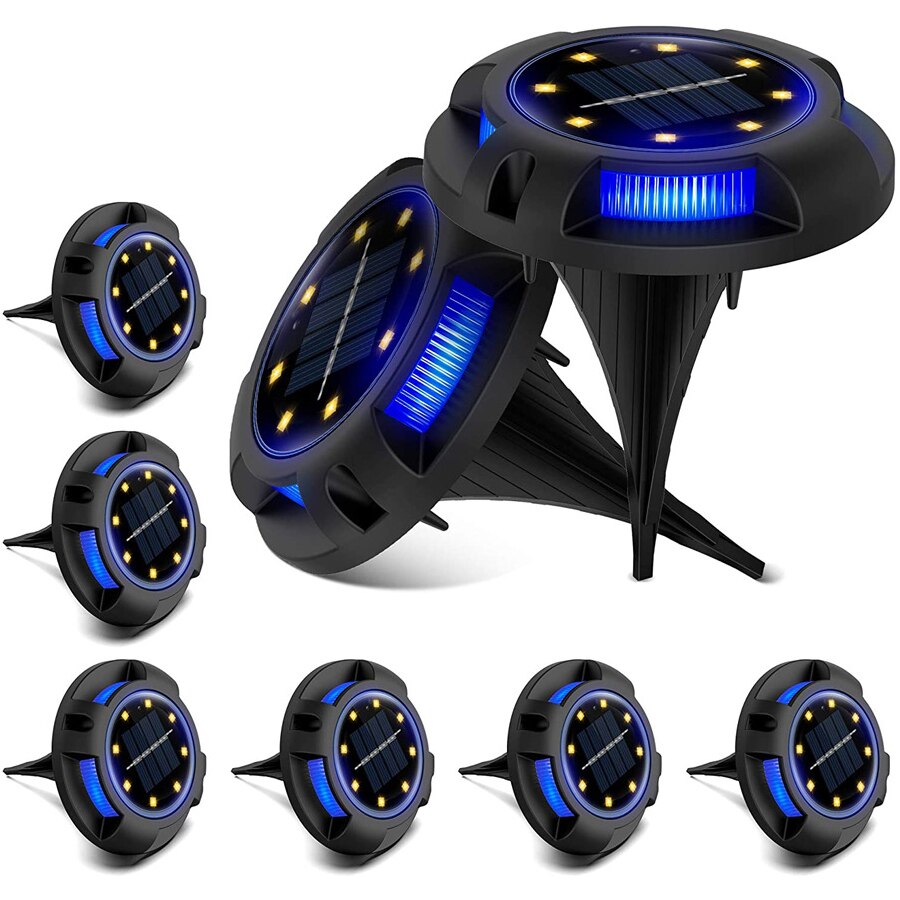 Solar Powered Ground Light IP65 Waterproof Garden ... – Vicedeal
