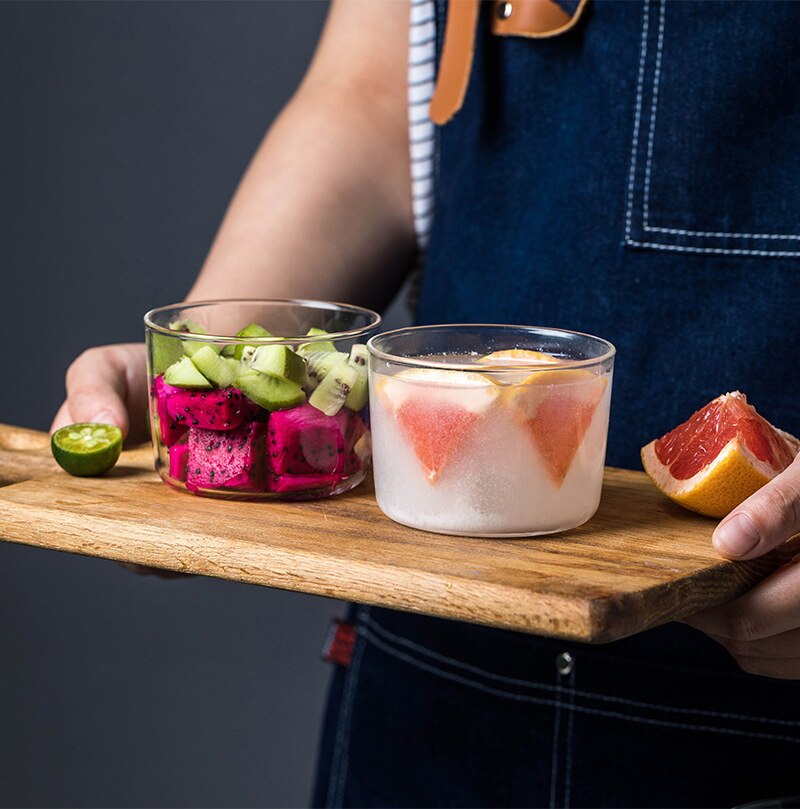 250ml Yogurt Pudding Collins Glass Tea Milk Desser... – Grandado