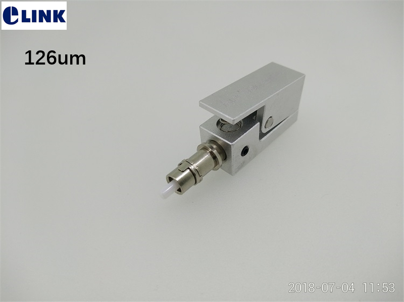1pc FC bare fiber adapter square type silver color... – Vicedeal