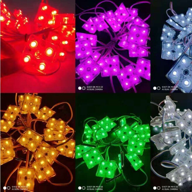 12V DC 2835 SMD 4 LED Module White/Warm White/red/... – Grandado