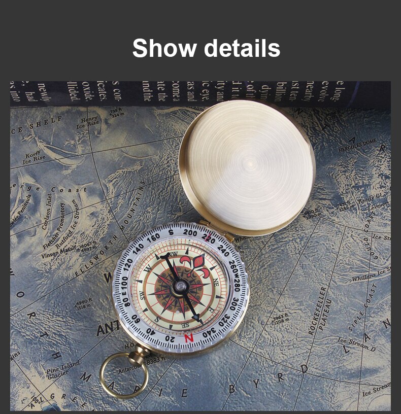 Outdoor Camping Hiking Waterproof Vintage Brass Co... – Grandado