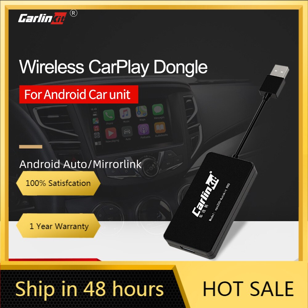 Carlinkit Usb Carplay Dongle/Android Auto Voor And... – Grandado