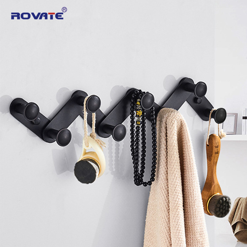 ROVATE Movable Frame Coat Hooks Folding Swing Arm ... – Vicedeal