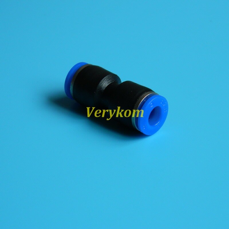 PU-06 Plastic Union Straight Pneumatic 6mm - 6mm T... – Grandado
