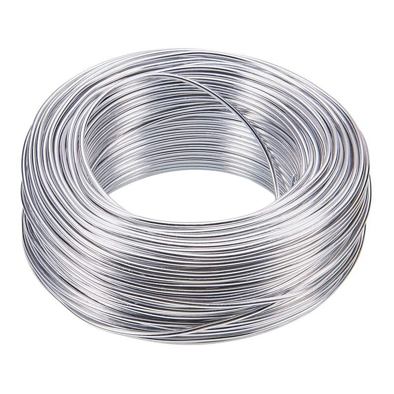 1 Roll of Aluminum Craft Wire Silver for Jewellery... – Grandado
