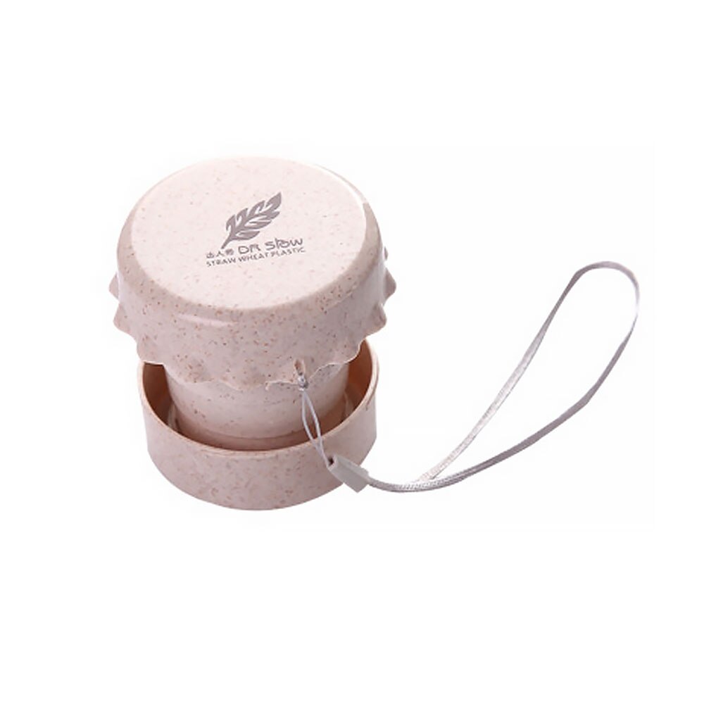 Travel Plastic Folding Wheat Water Glass Collapsib... – Grandado