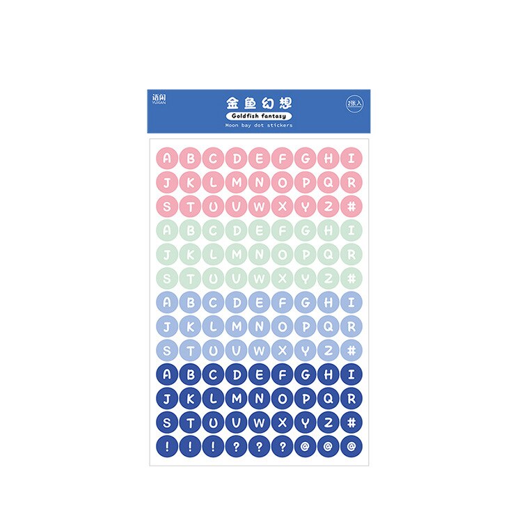Journamm 234Pcs Nummer En Brief Stickers Diy Stick... – Vicedeal
