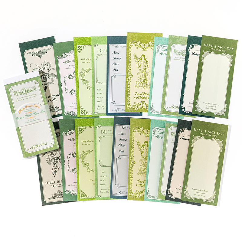 30 pcs Vintage INS European style border note book... – Grandado