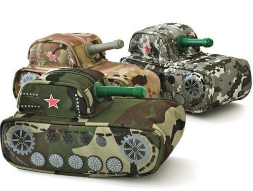 Tank Shaped Modeling Cool Stationery Pencil Case L... – Grandado