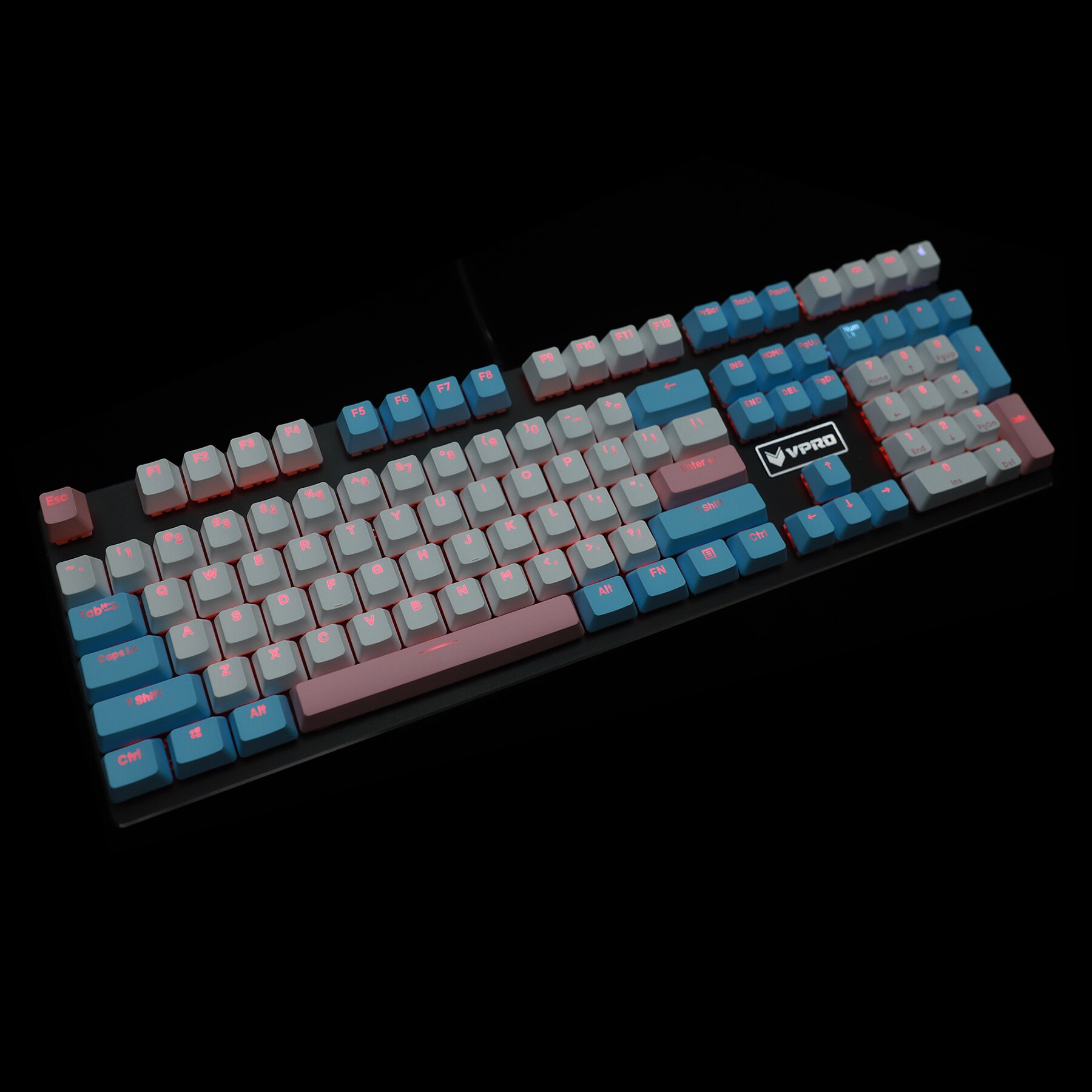 OEM 108 Milky Keycap | Double Shot Shine Through P... – Vicedeal