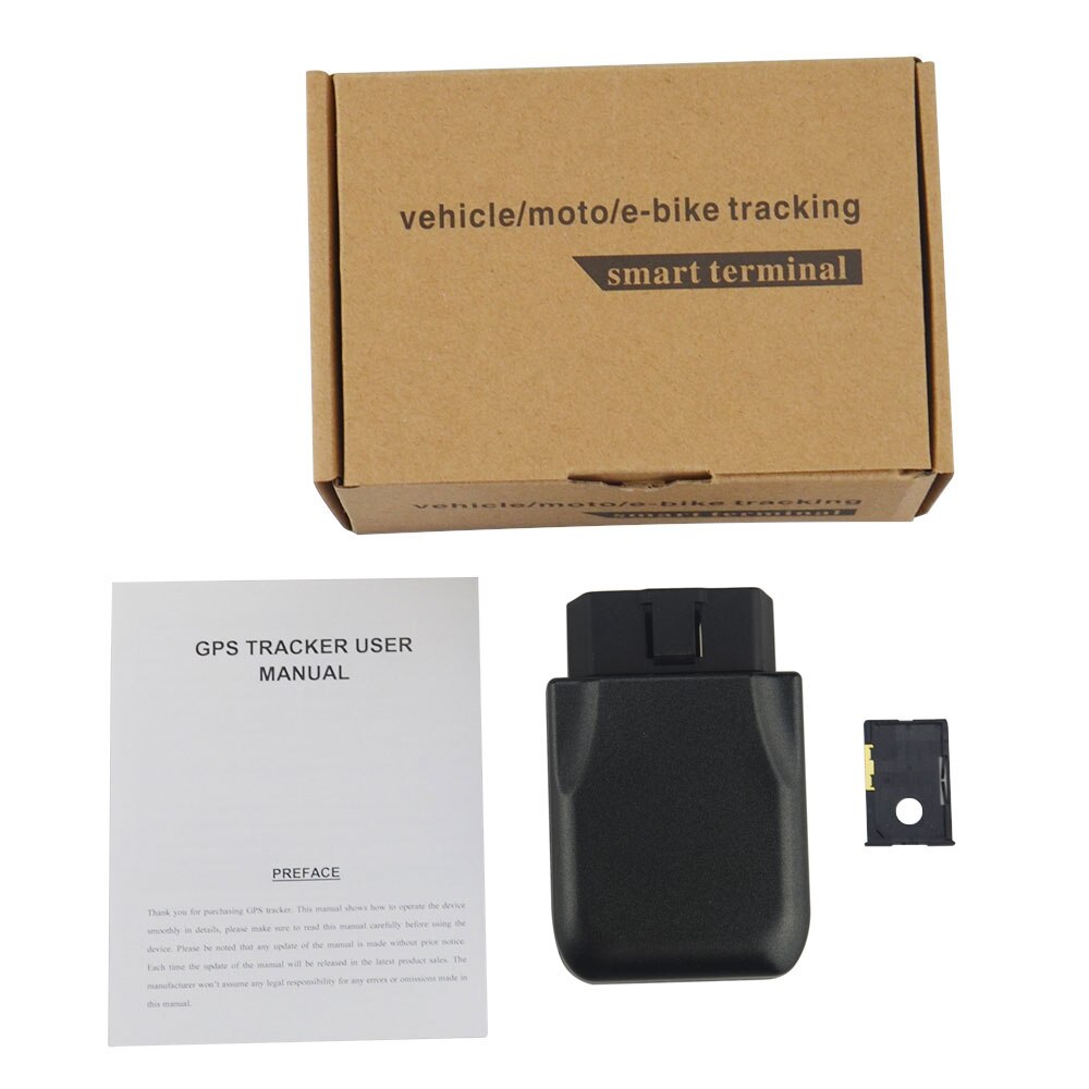 TK206 Mini GPRS Car Tracker OBD Real-time Tracking... – Grandado
