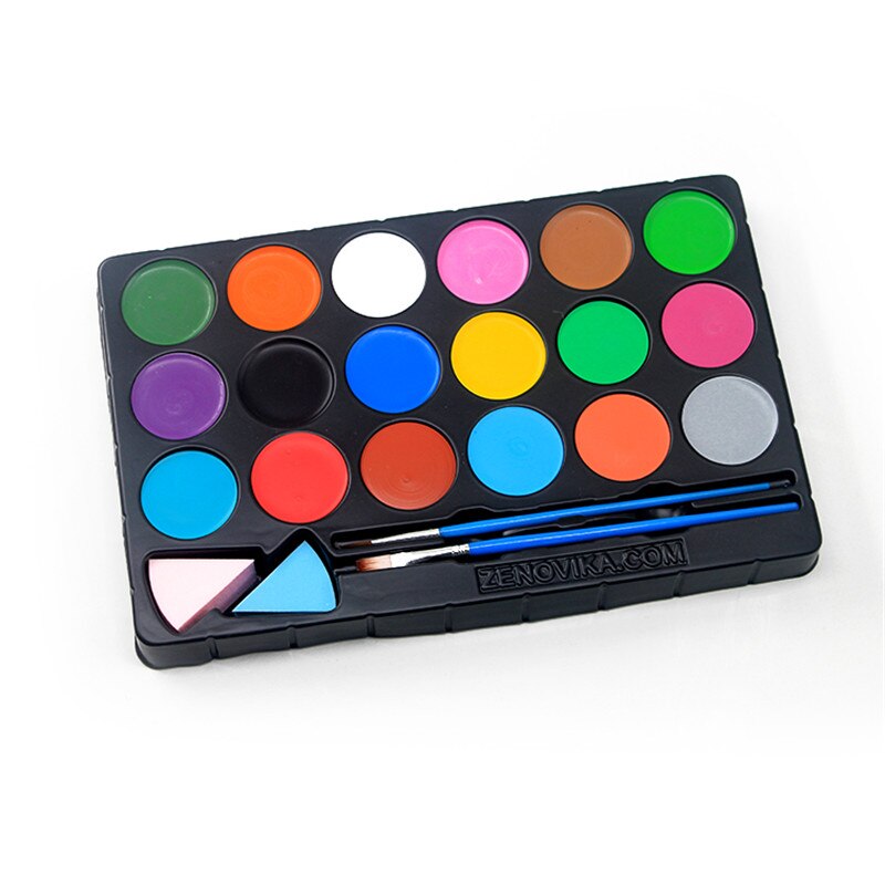 18-Color Face Body Painting Cosmetics Decorate Wat... – Vicedeal