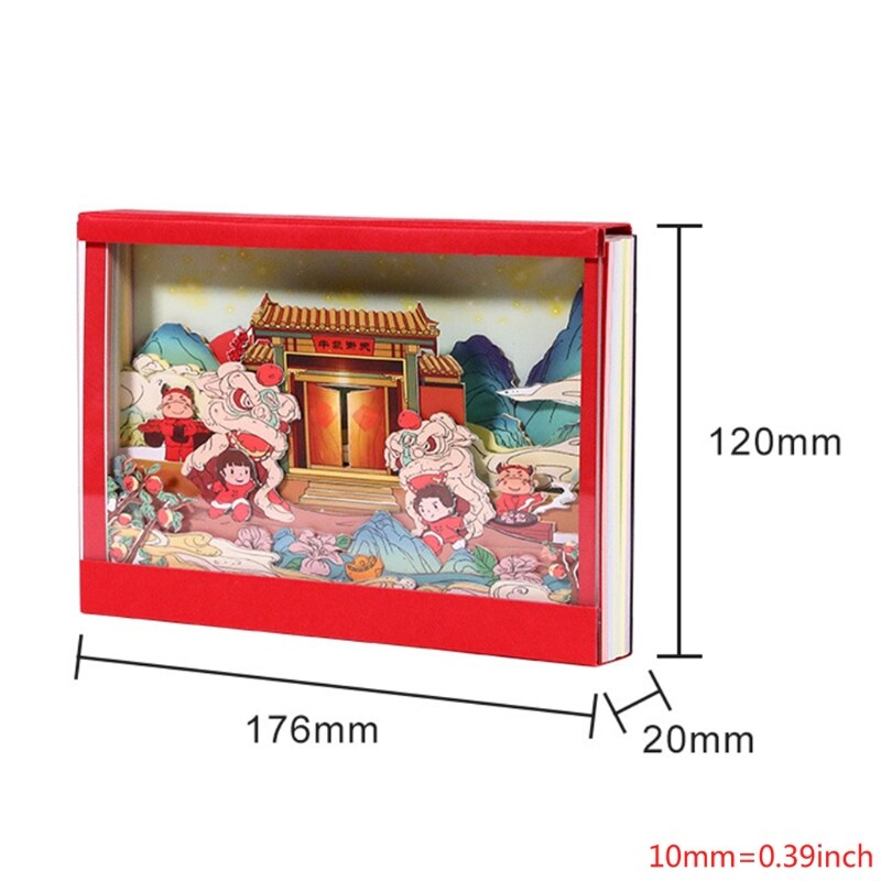 Chinese Year 3D Hand Tear Desk Calendar Engraving ... – Grandado