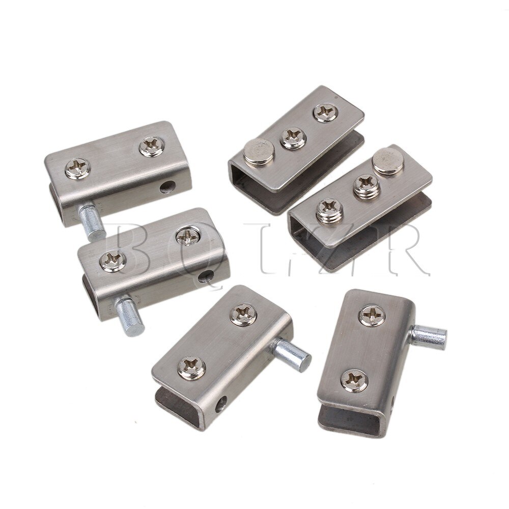 BQLZR Pair Double Door Set Glass Door Pivot Hinge ... – Grandado