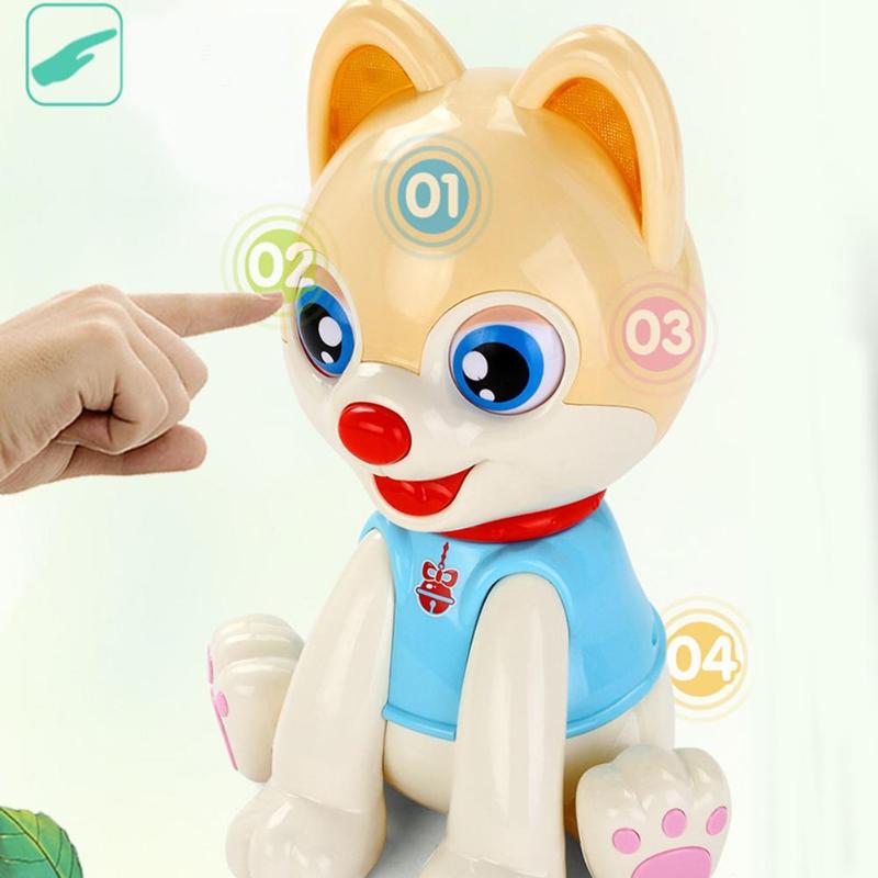 Electric Touch Sensor Smart Dog with Light Music K... – Grandado