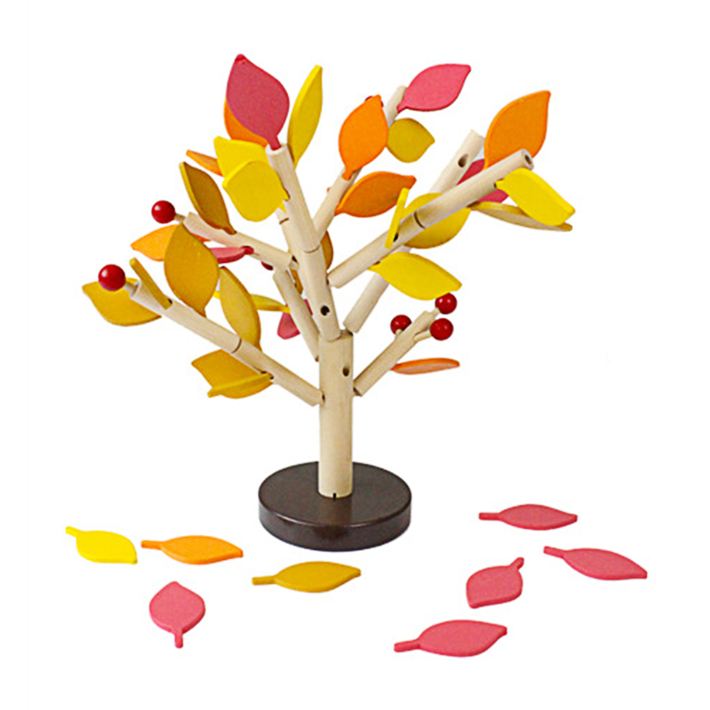 1 Set Assembled Tree Block Tree Puzzle Educational... – Grandado