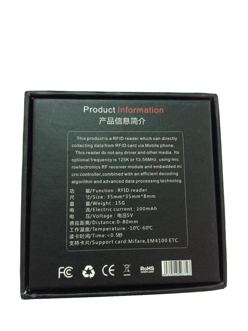 Micro USB NFC Reader 13.56Mhz RFID Proximity Senso... – Grandado