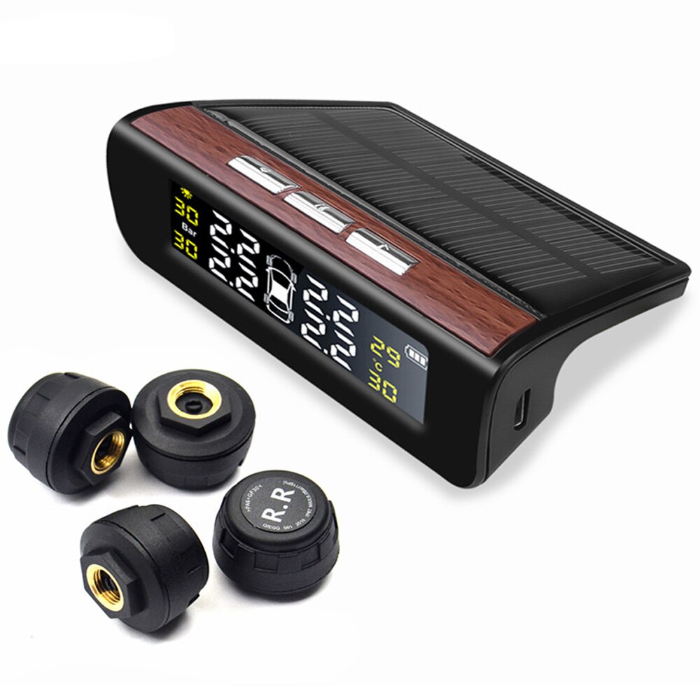 TPMS Tire Pressure D68 External Sensors Car Monito... – Grandado