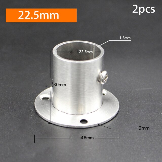 2PCS 19-25mm Stainless Steel Pipe Bracket Dia Tube... – Grandado