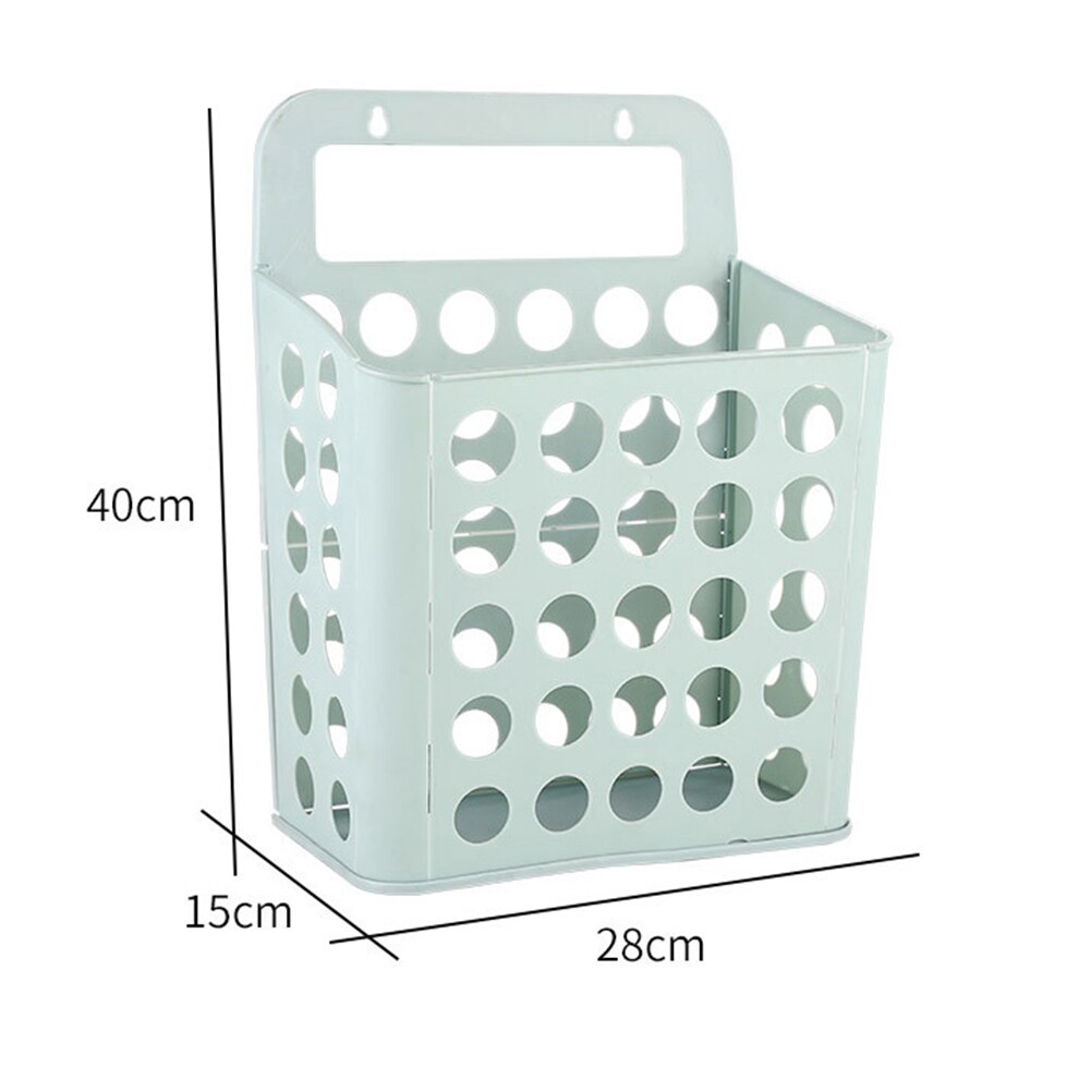 Sundries Laundry Basket Wall Mounted Foldable Orga... – Grandado