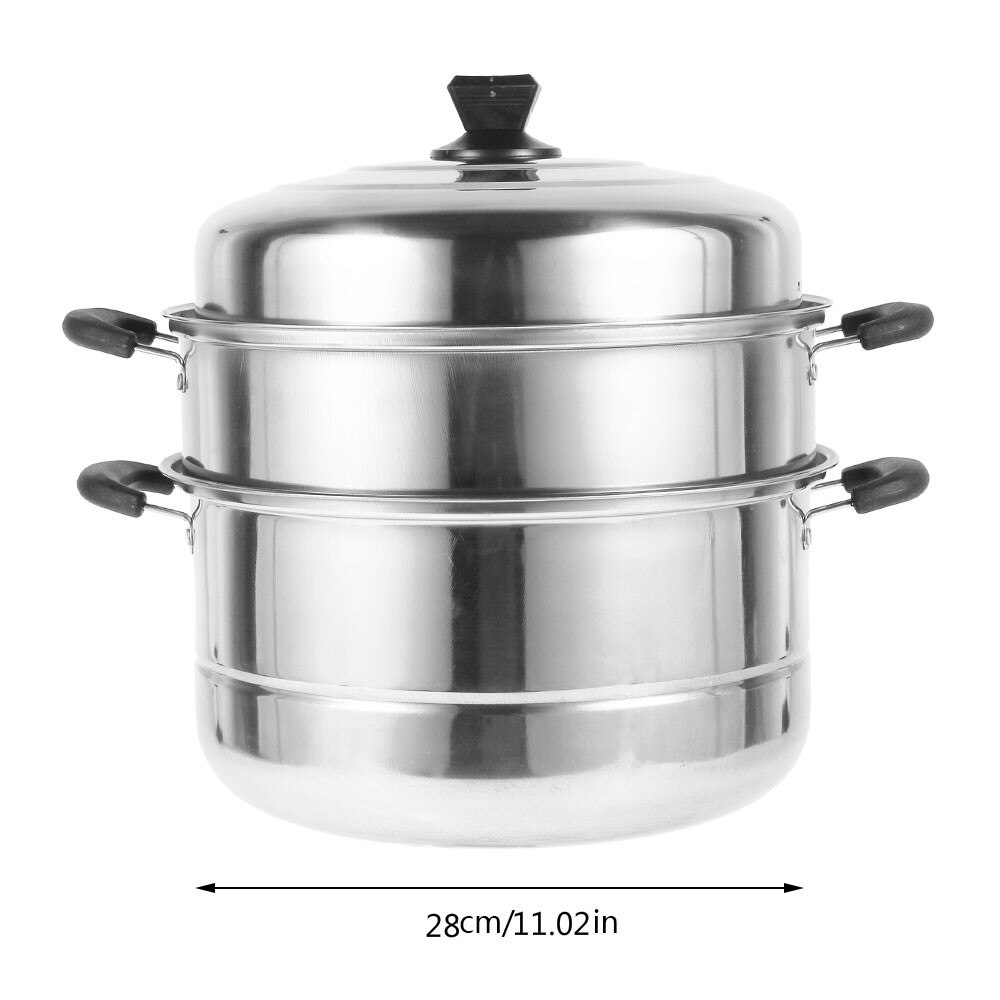 Keuken Rvs 2/3 Lagen Stoomboot Pot Multifunctionel... – Vicedeal