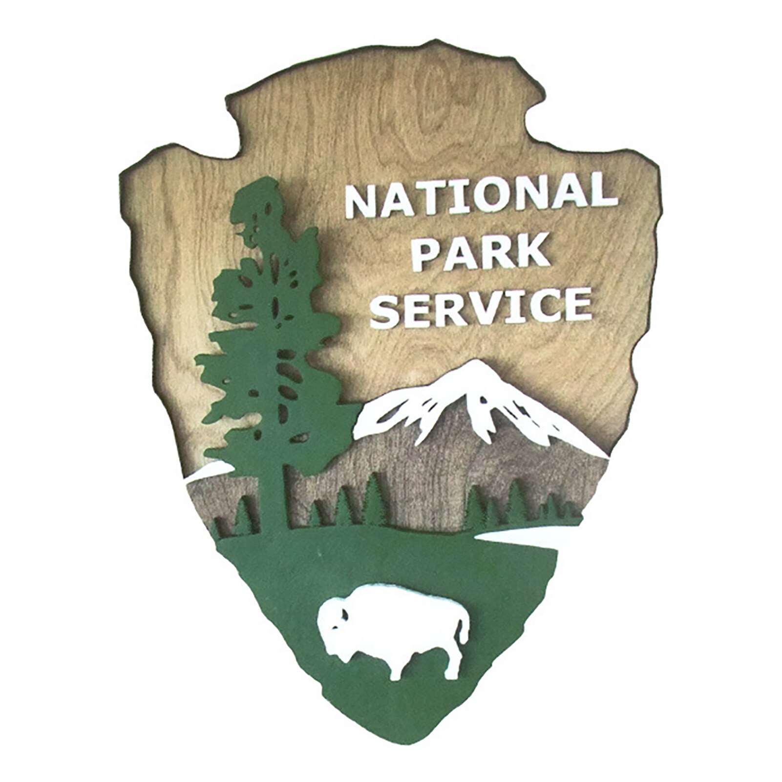 Retro PVC Park Service Signs Signs Outdoor Courtya... – Grandado