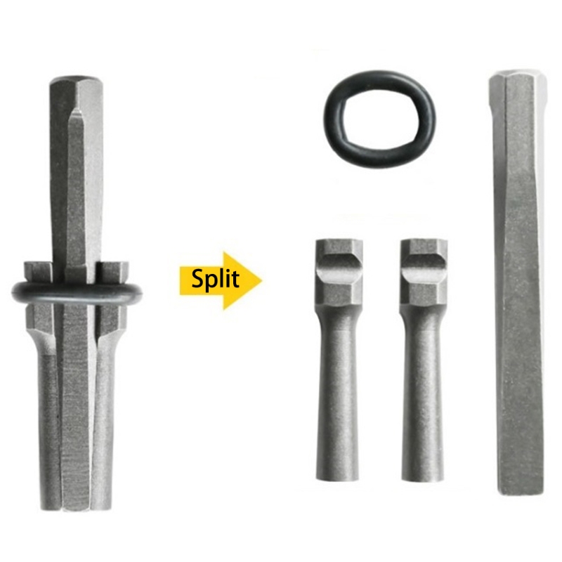 10 Set 5/8 Inch Stone Splitter Plug Wedges Feather... – Grandado