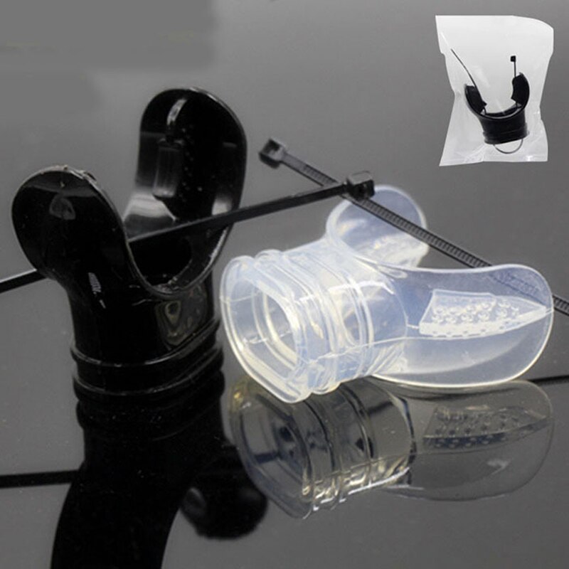 Dive Tube Snorkel Silicone Clear Underwater Diving... – Vicedeal