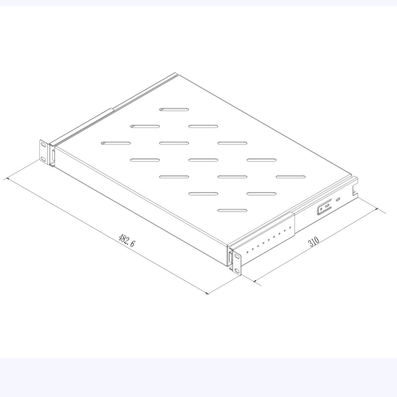 Rack sliding type tray, telescopic board, mouse, k... – Vicedeal