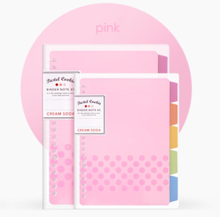 TUNACOCO KOKUYO Macaron note book loose leaf inner... – Grandado