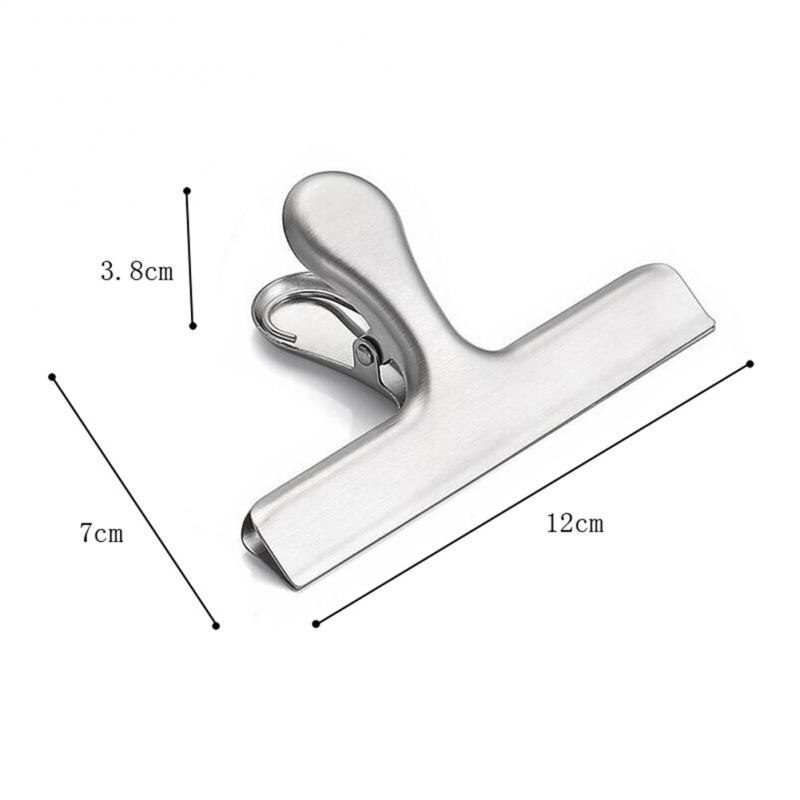 Metal Bulldog Grip Clip Stainless Steel Bag Clips ... – Vicedeal