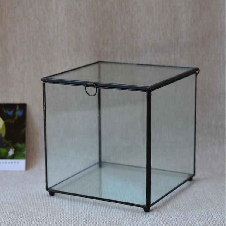 Glass Storage Box Jewelry Box Jewelry Box Home Dec... – Grandado