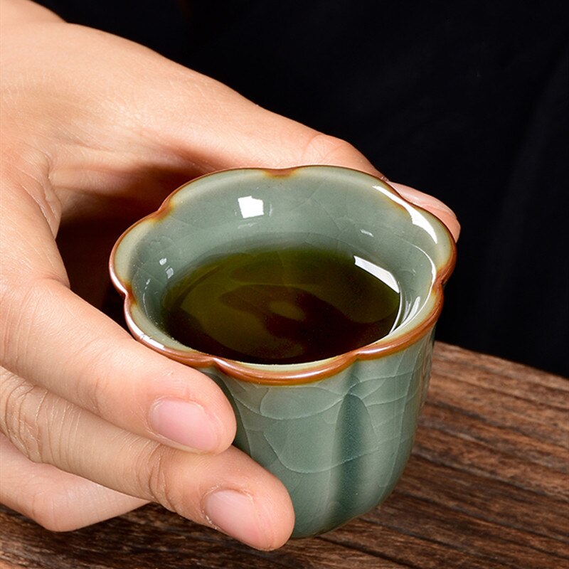 Kiln change glaze tea cup handmade master single c... – Grandado