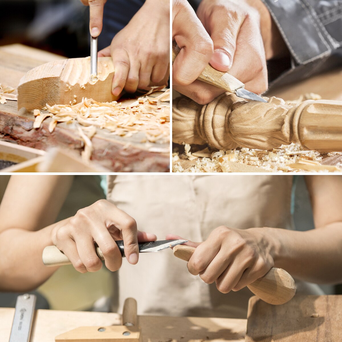 10pcs Smooth Wooden Plank Basswood Strips Educatio... – Grandado