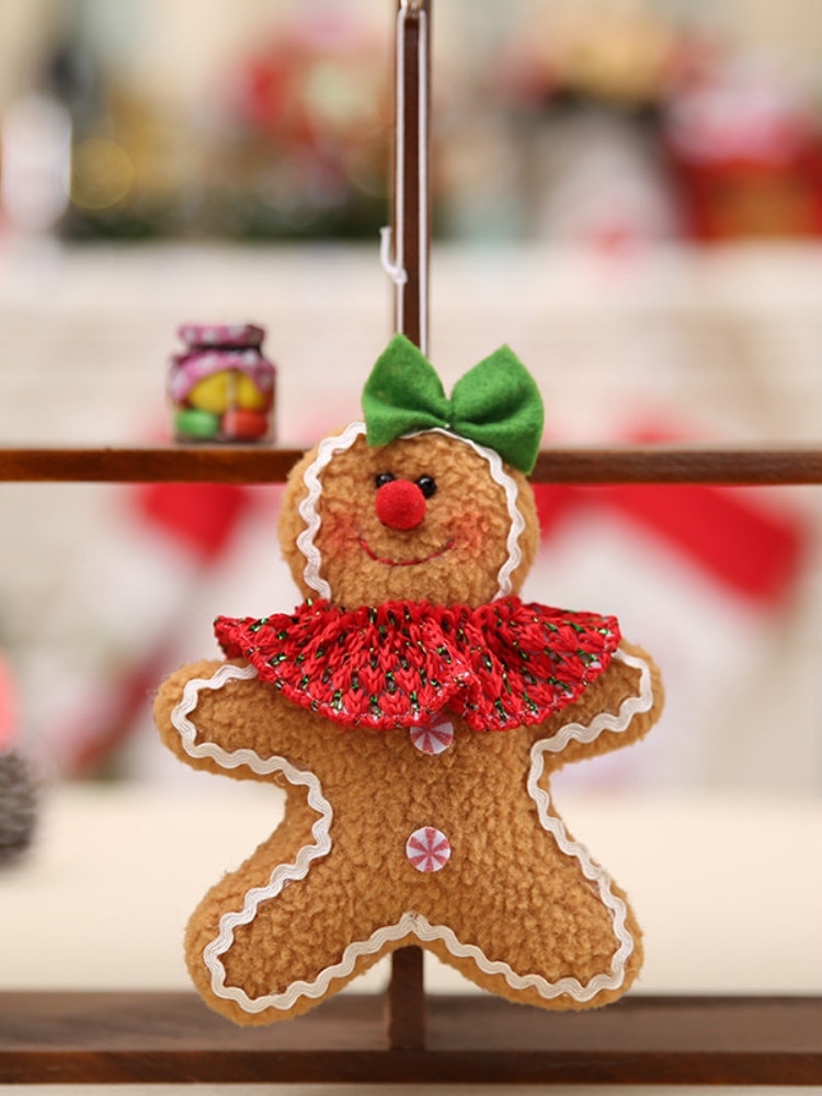 Year Gingerbread Man Hanging Merry Christmas Ornam... – Grandado