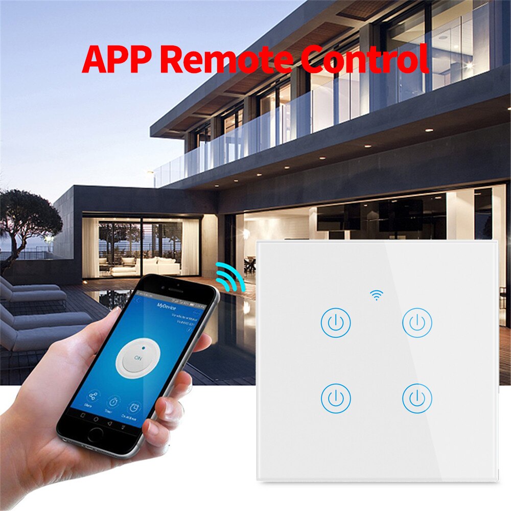 Tuya Zigbee Schakelaar Touch Panel Voor Smart Home... – Grandado