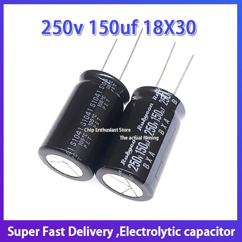 Imported Japanese Ruby electrolytic capacitor 250v... – Vicedeal