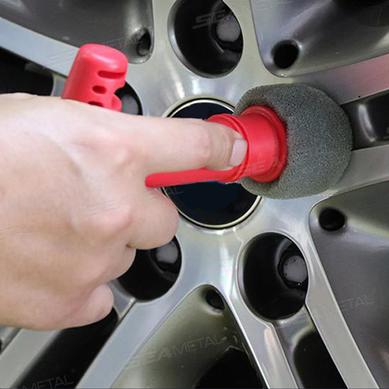 SEAMETAL Handheld Car Wheel Cleaning Brush Wheel S... – Grandado