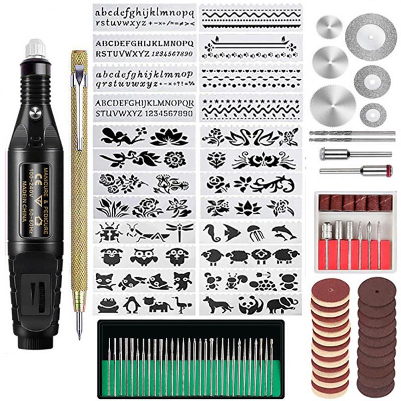 108Pcs Engraving Tool Kit Grinder Electric Corded ... – Grandado