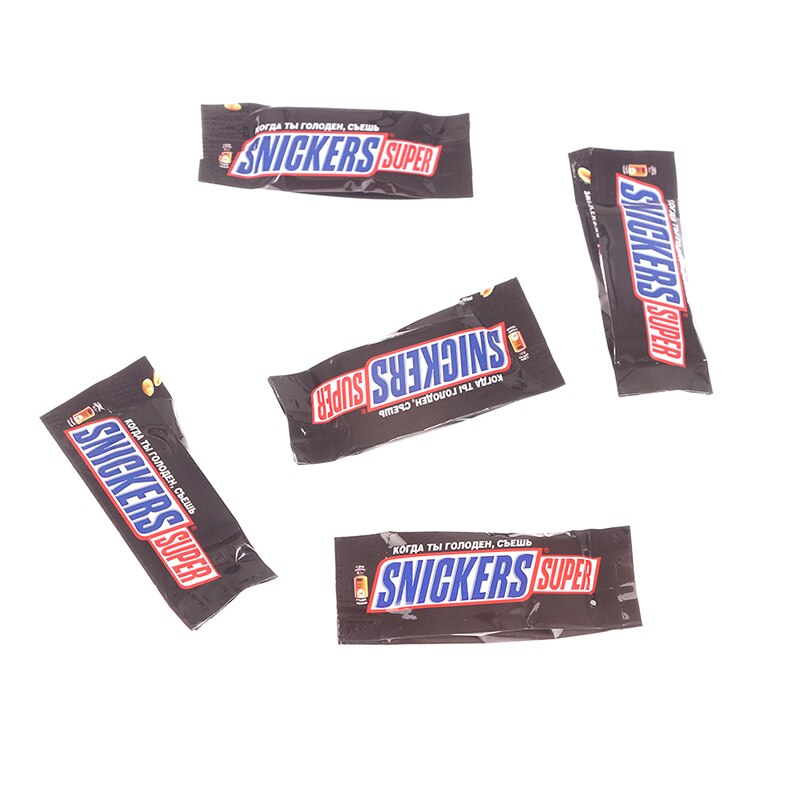 5pcs Mini Play Food Simulation Food Play Snickers ... – Grandado