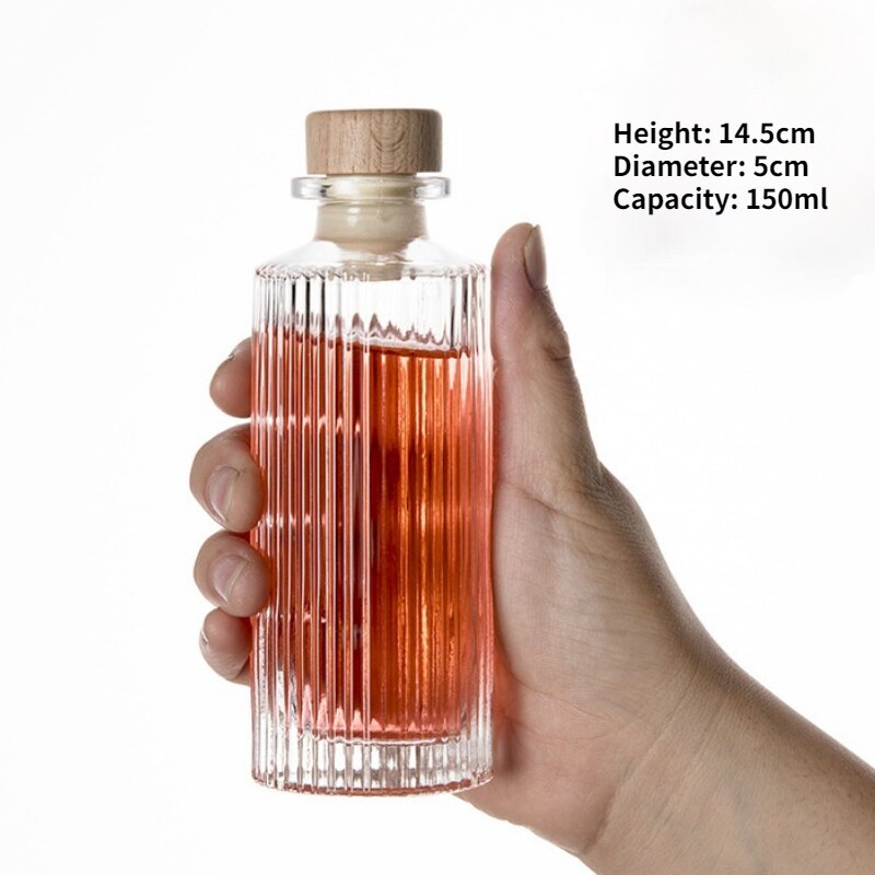 140-250ml Mini Diamond-Shaped Small Wine Bottle wi... – Vicedeal