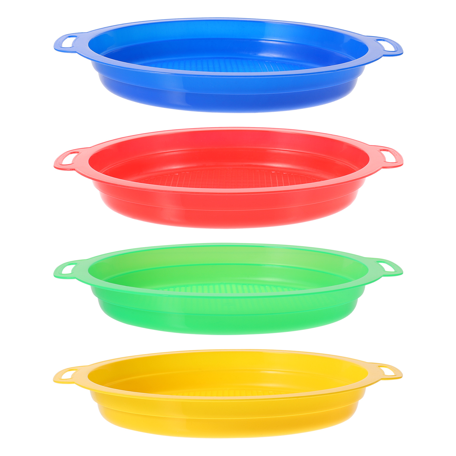4 Stuks Draagbare Tuin Zeef Plastic Cribadora Aren... – Vicedeal