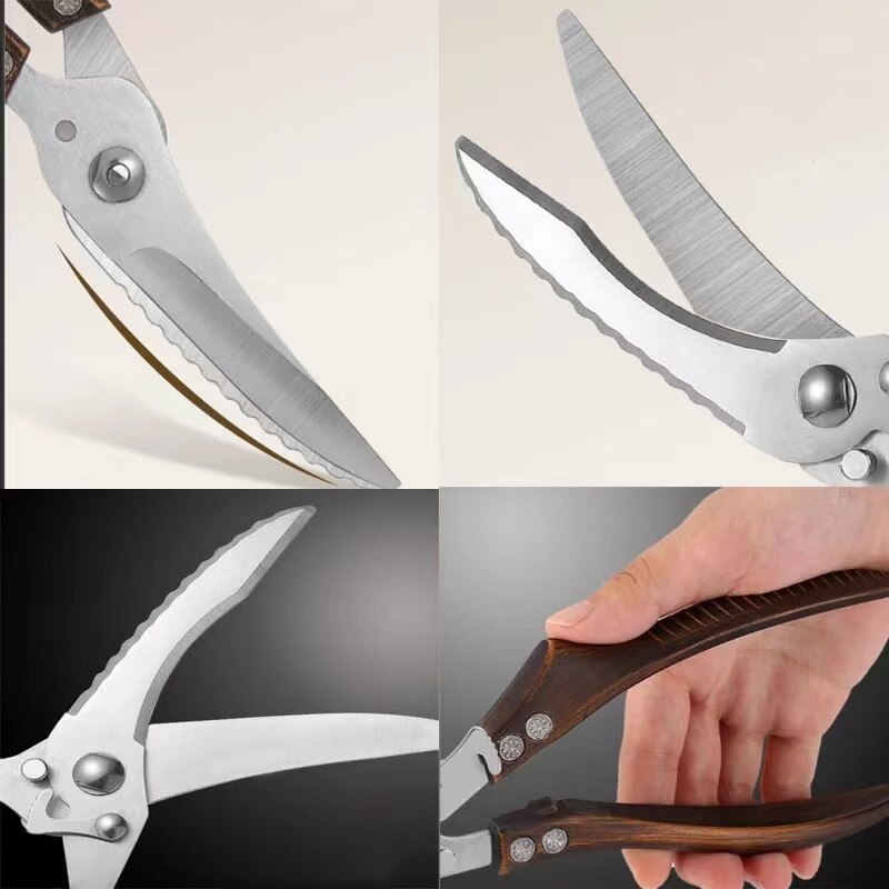 Krachtige Kippenbotje Schaar Multifunctionele Roes... – Vicedeal