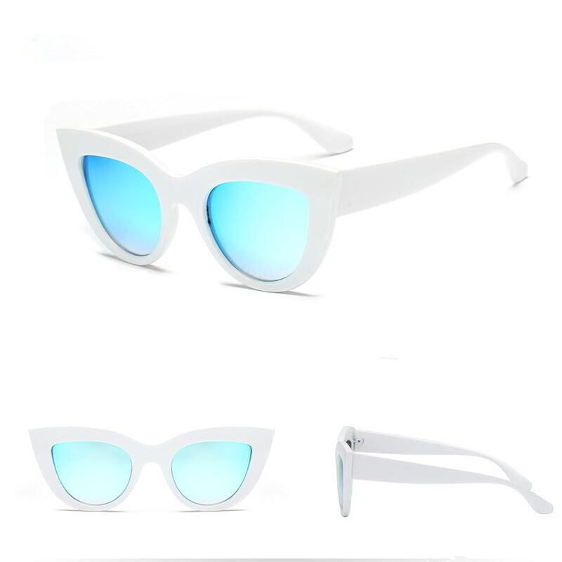 Simprect Cat Eye Zonnebril Vrouwen Retro Zonnebril Grandado