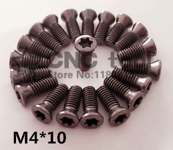 10pcs M4.0*10mm CNC lathe tool spare screws Torx s... – Grandado