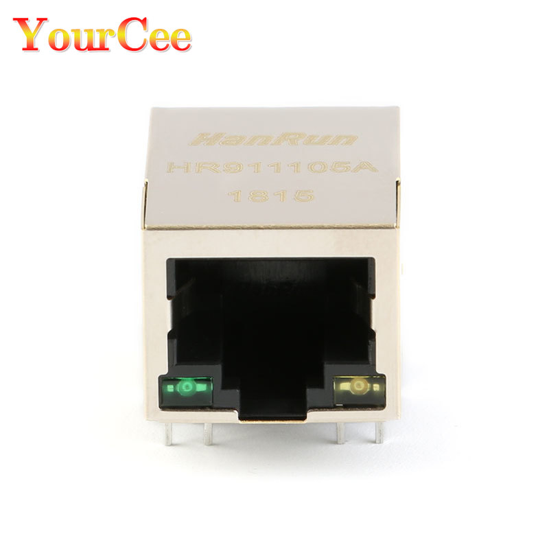 2Pcs HR911105A RJ45 Connector RJ45 Socket Pcb Mont... – Vicedeal
