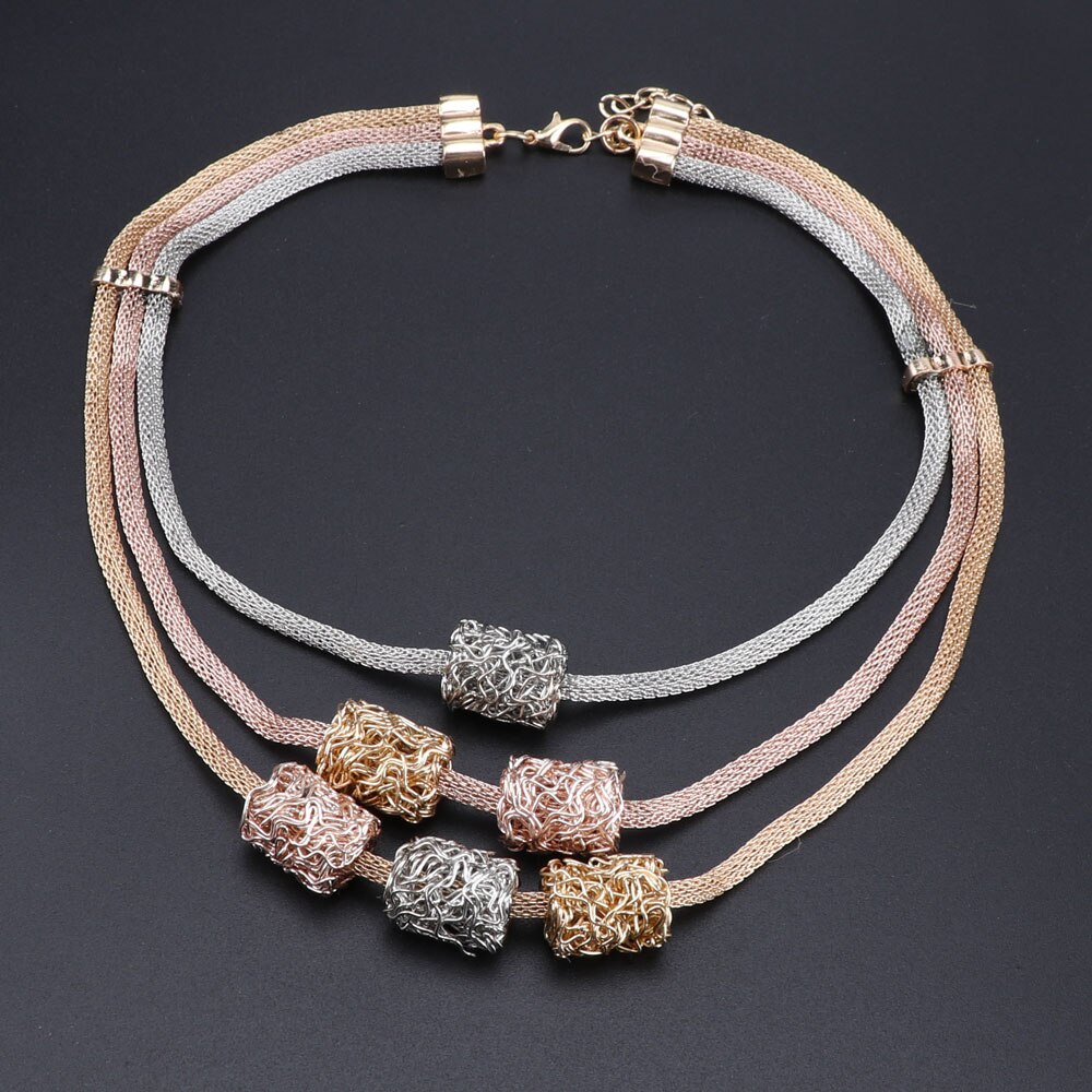 Bridal Jewelry Sets Multicolor Jewelry Set Trendy ... – Grandado