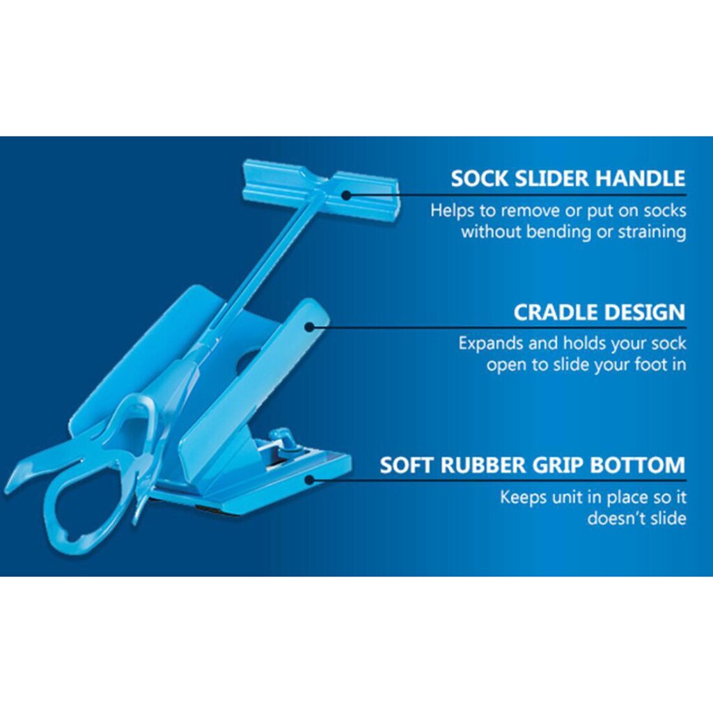 Kit De Ayuda Para Calcetines Con Deslizador Dispo Grandado