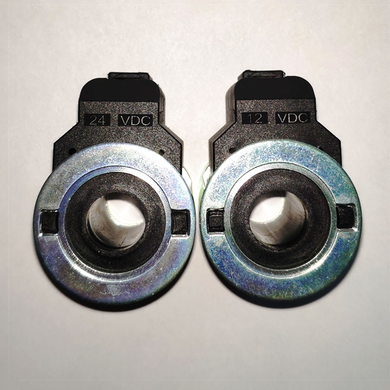 Excavator crane JCB pilot solenoid valve coil hole... – Grandado