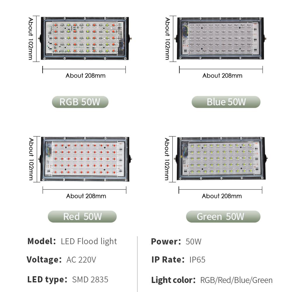 Led Flood Light Outdoor Floodlight Spotlight 10W 5... – Vicedeal
